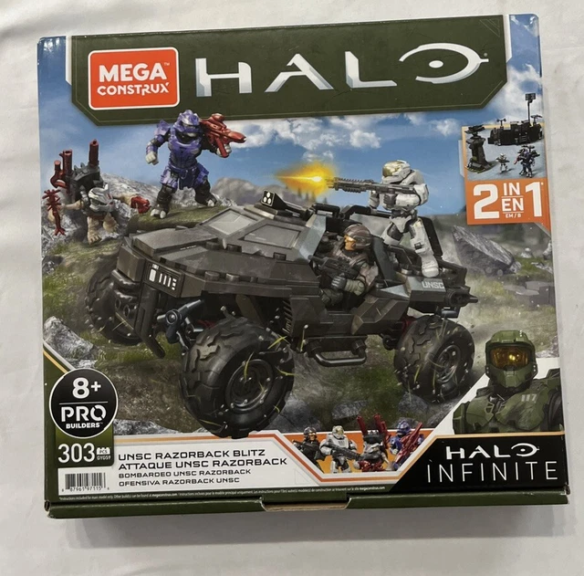 MEGA CONSTRUX HALO Infinite Razorback Blitz Building Set - New Factory ...