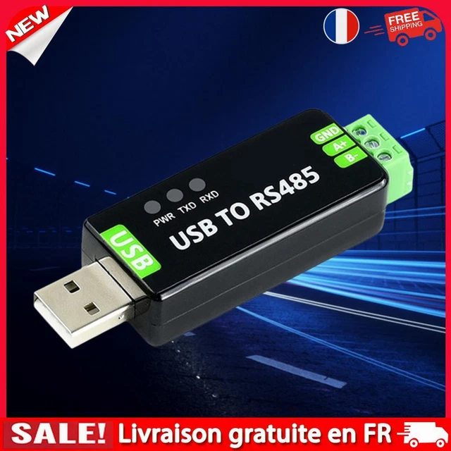 Fr Usb To Rs485 Bidirectional Serial Converter A B Gnd Pins Two Way