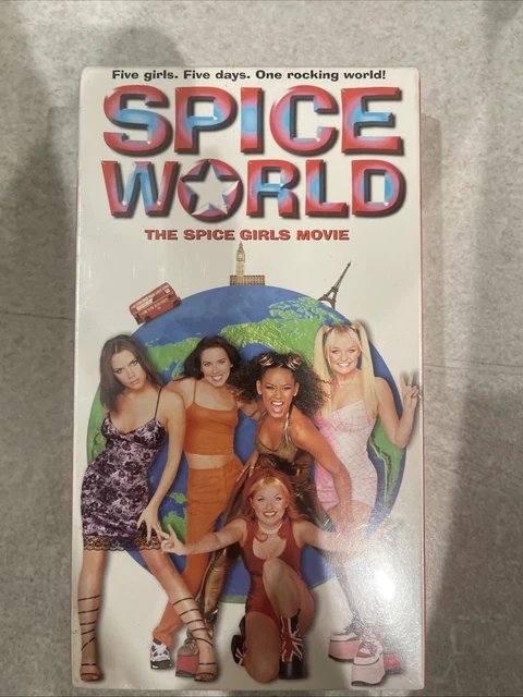 SPICE WORLD THE Spice Girls Movie VHS Original Release- New & Sealed ...