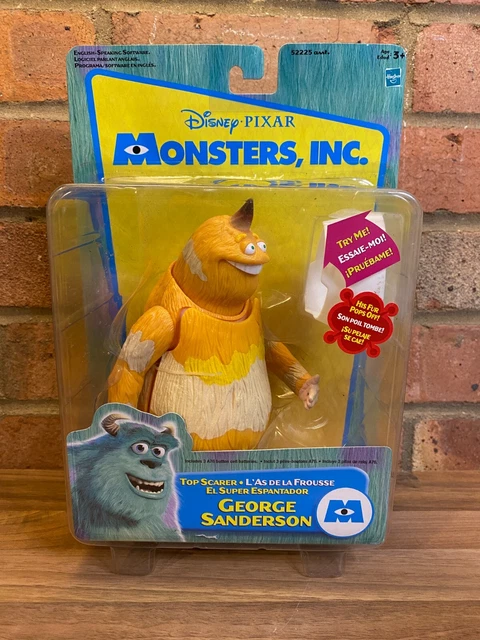 2001 DISNEY PIXAR Monsters Inc George Sanderson Action Figure / Sealed ...