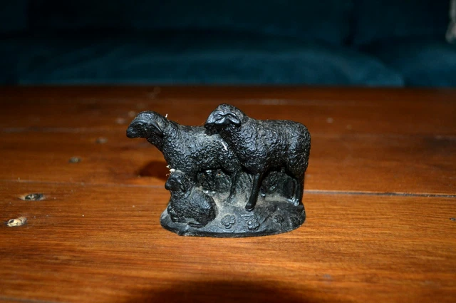 BRITISH CRAFTED COAL figurine sheep/lamb £10.82 - PicClick UK
