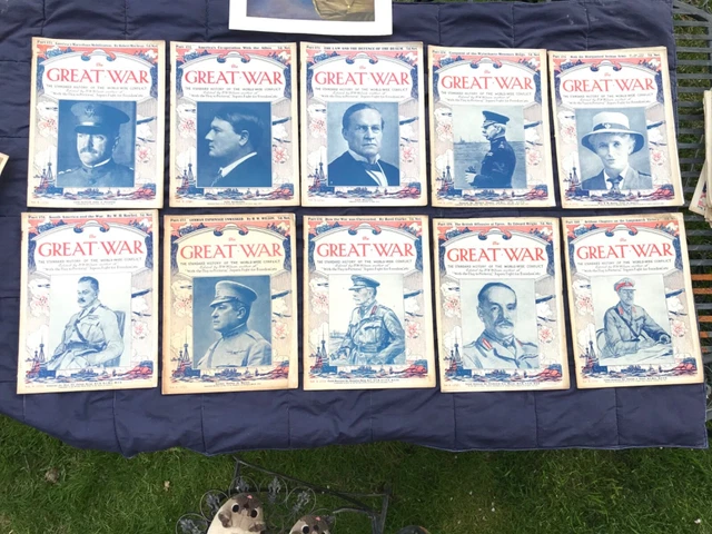 THE GREAT WAR Standard History of The All Europe Conflict 1917 ...