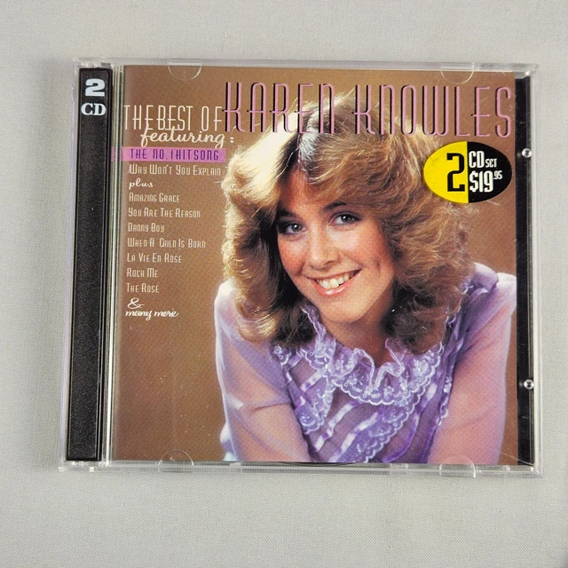 KAREN KNOWLES - The Best Of Karen Knowles CD 2 Disc Set (K9) $39.95 ...