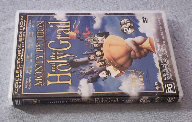 MONTY PYTHON AND the Holy Grail (2DVD 1974) Region 4 New Sealed $4.95 ...