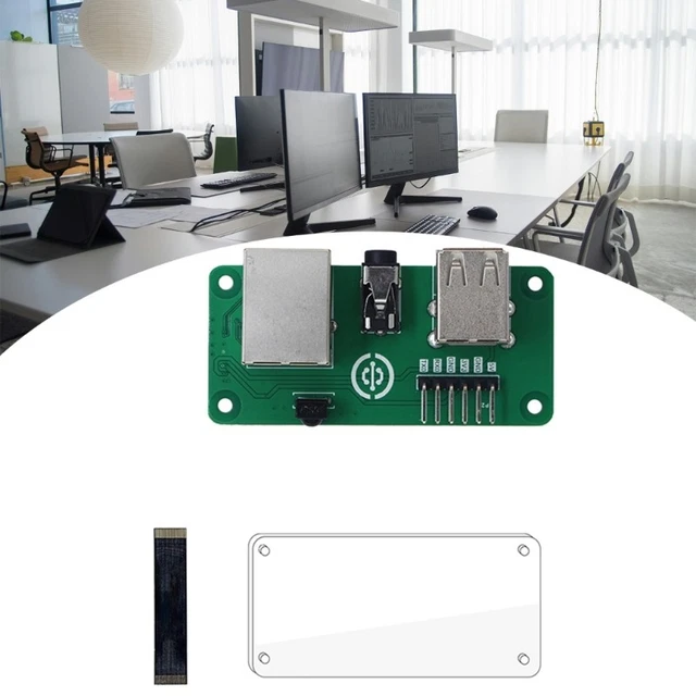 FOR ZEROW UPGRADED Board With Ethernet Double USB Port 3.5mm Output £9. ...