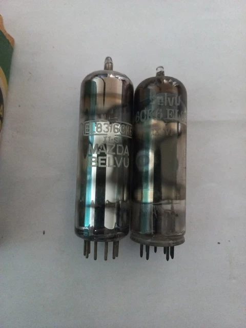 2 TUBES, LAMPE TSF EL83 vintage tube ampli EUR 5,00 - PicClick FR