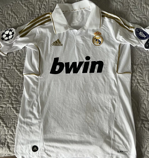 REAL MADRID 2011/2012 Home Football Shirt Jersey Adidas Champions ...
