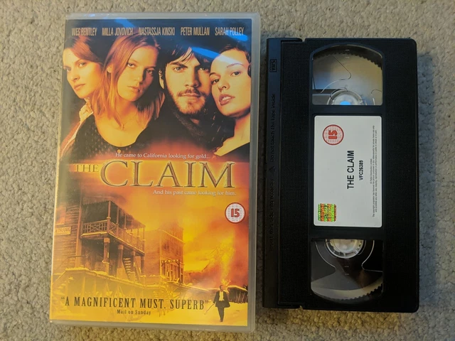 THE CLAIM VHS Video Big Box Ex Rental £6.99 - PicClick UK