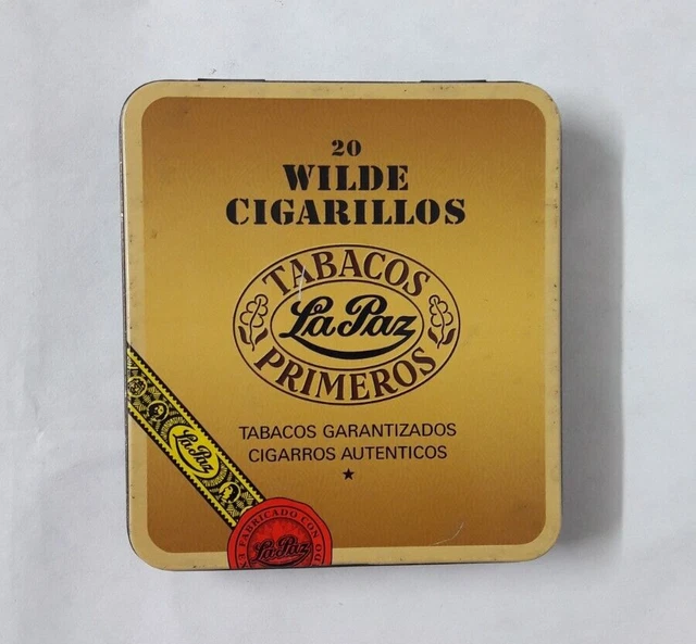 SCATOLA LATTA SIGARI vuota La Paz Wilde Cigarillos Vintage EUR 7,00 ...