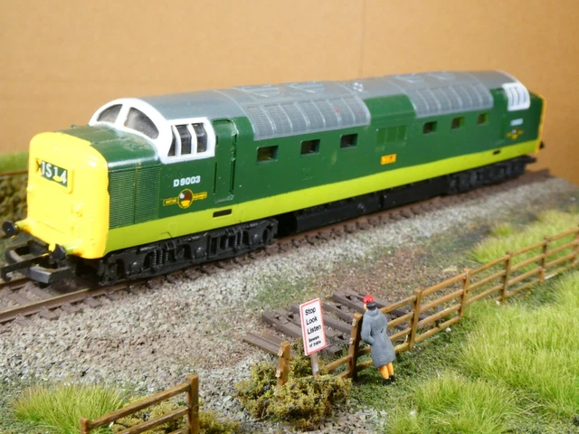 LIMA 00 GAUGE BR Class 55 Diesel Deltic Locomotive no D9003 in BR Two ...