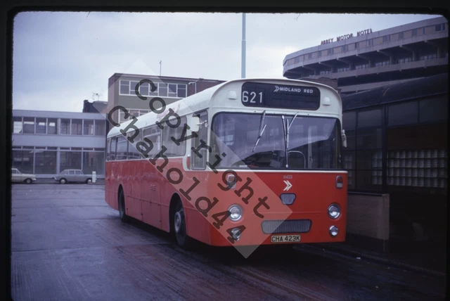 MIDLAND RED 6423 CHA423K Leyland Leopard original 35mm colour slide £2. ...