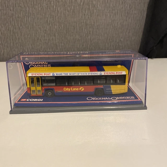 CORGI OMNIBUS 43103 Leyland Lynx MkI - First City Line Bus - MIB COA 1: ...