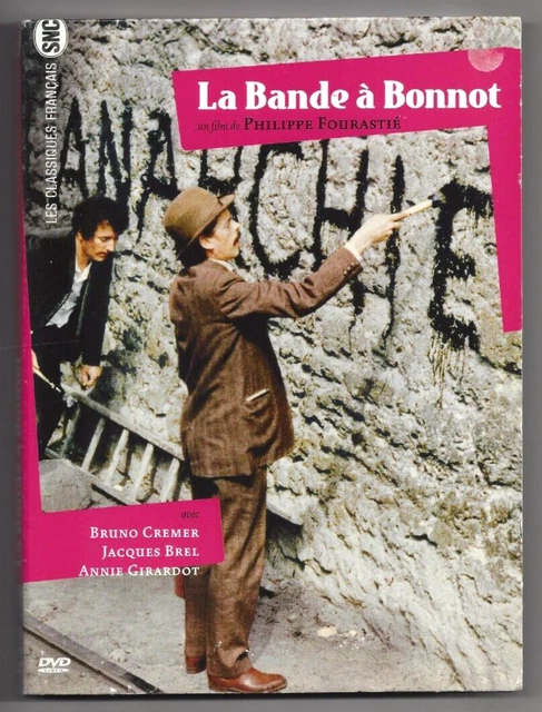DVD - LA Bande A Bonnot (Jacques Brel / Bruno Cremer / Annie Girardot ...