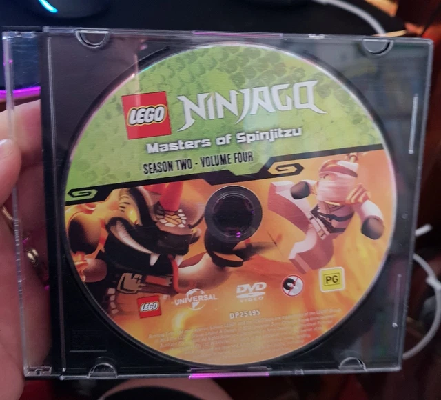 LEGO NINJAGO - Master of Spinjitzu - S2 Vol 4 (DISC ONLY) - DVD - FREE ...