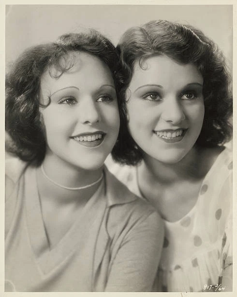 LILLIAN AND ANN Roth take the parts of sisters in Sea Legs 1930 OLD ...