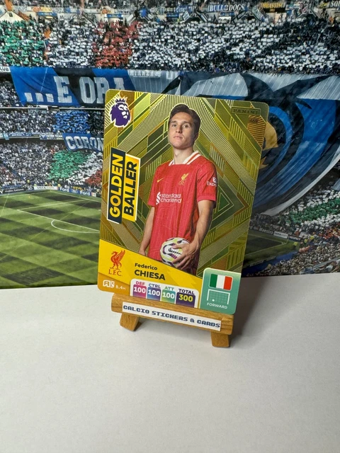 PANINI ADRENALYN XL 2024/25 2025 Federico Chiesa Liverpool Golden ...
