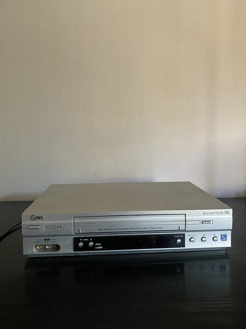LG LV880 6HD HIFI VCR VHS Player Recorder Long Play £45.00 - PicClick UK