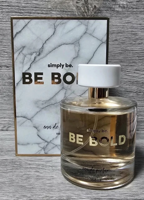RARE SIMPLY BE Be Bold EAU De Parfum 100ml EDT Womens Perfume Fragrance ...