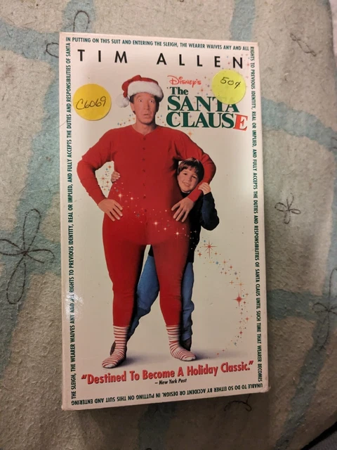 THE SANTA CLAUSE VHS Tim Allen £0.78 - PicClick UK