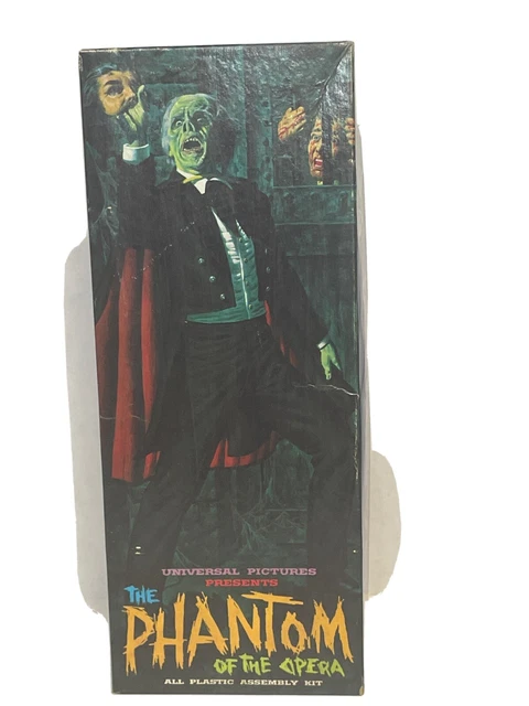 AURORA MODEL MIB 1963 Phantom of the Opera Complete Never Out Of The ...