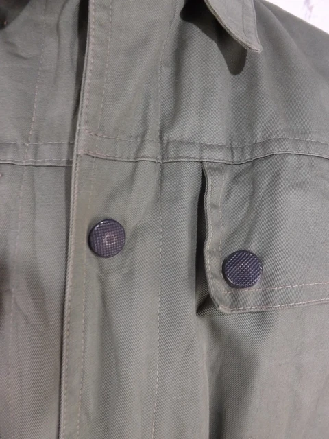 ITALIAN ARMY 1980'S Parachutist Field jacket with quilted liner size ...