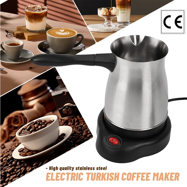 600ML 220V ELECTRIC Turkish Coffee Maker Stainless Steel Electric ...