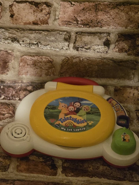 TELETUBBIES MY 1ST Laptop learning interactive sounds Vtech Toy *Rare ...
