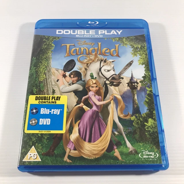 TANGLED BLU-RAY + DVD Animated Movie Region Free Disney Classics 50 EUR ...