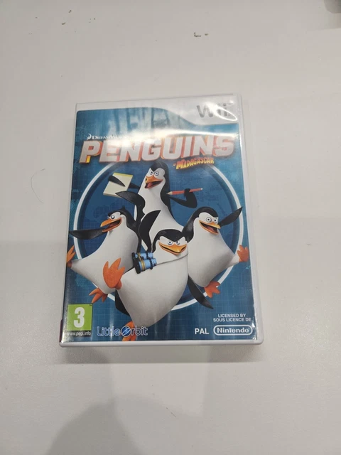 NINTENDO WII U Game Dreamworks Penguins of Madagascar Boxed W/manual ...