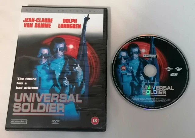 DVD - JEAN-CLAUDE Van Damme Universal Soldier DVD PAL UK Action Martial ...