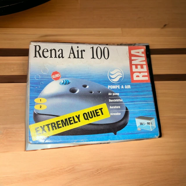 VINTAGE RENA AIR 100 Aquarium Pump Boxed 1999 Maybe New £6.50 - PicClick UK
