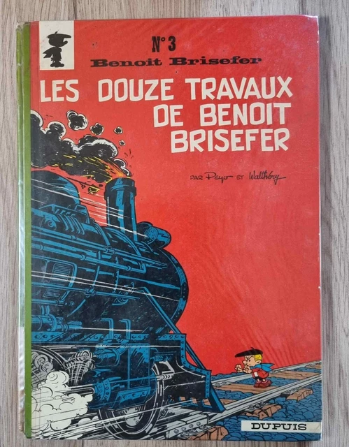 BD BENOIT BRISEFER n°3 LES DOUZE TRAVAUX DE BENOIT BRISEFER - PEYO EO ...