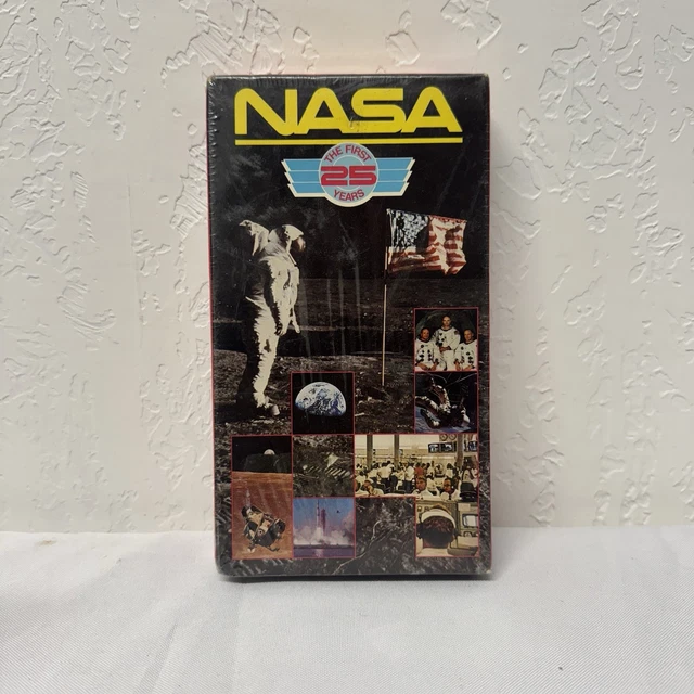 NASA THE FIRST 25 Years VHS Video Tape Goodtimes Space Shuttle Moon ...