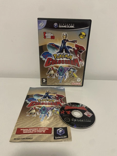 VINTAGE POKEMON COLOSSEUM Gamecube Complete With Manual For Nintendo ...