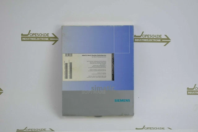 SIEMENS SIMATIC WINCC flexible/Sm@rtAccess for WINCC 6AV6618-7BD01-3AB0 ...