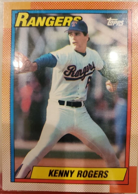 1990 TOPPS #683 Kenny Rogers Texas Rangers EUR 4,38 - PicClick FR