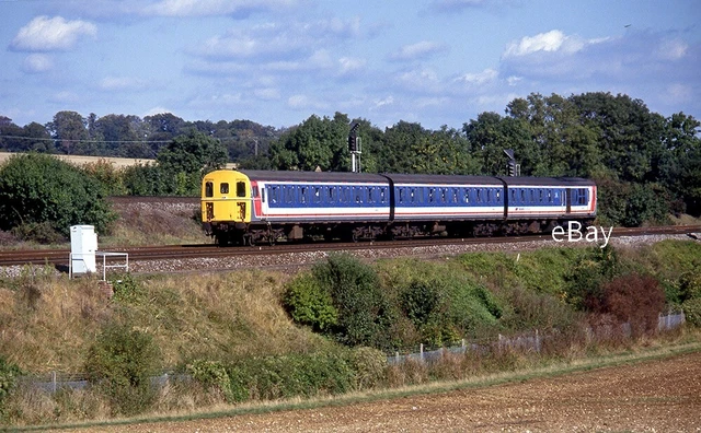 ORIGINAL 35MM COLOUR slide Class 207 DEMU 207013 at Battledown +rights ...