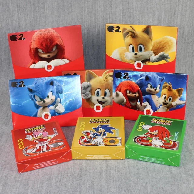MCDONALDS SONIC THE Hedgehog Boxed 2022 | 2023 Happy Meal Model Kits ...