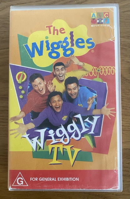 THE WIGGLES WIGGLY TV VHS 2001 Original Cast ABC For Kids Australian ...