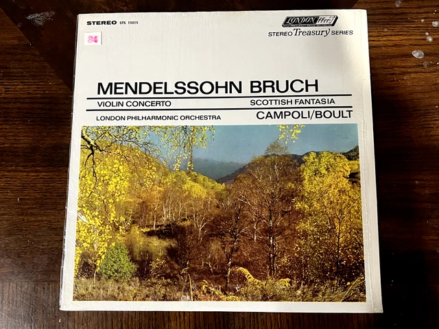 MENDELSSOHN/BRUCH-CAMPOLI/BOULT- LP LONDON STS 15015 EUR 13,69 ...