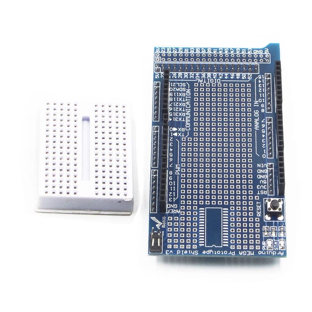 PROTOTYPE MIT MINI Shield ProtoShield V3 Breadboard For Arduino MEGA ...