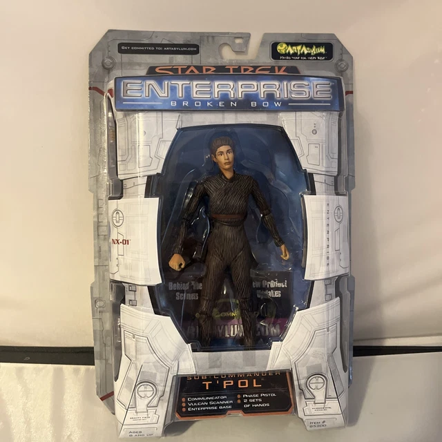 T'POL SUB COMMANDER Action Figure Star Trek Enterprise Broken Bow Art ...