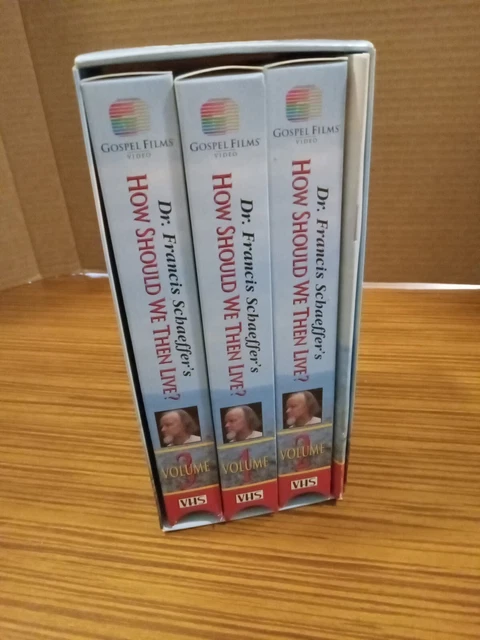 VHS SET GOSPEL Films How Should We Then Live,Dr. Francis Schaeffer £26. ...