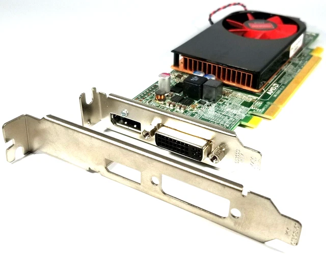DELL AMD RADEON R7 250 2GB PCIe x16 Windows 10 Video Card DVI ...