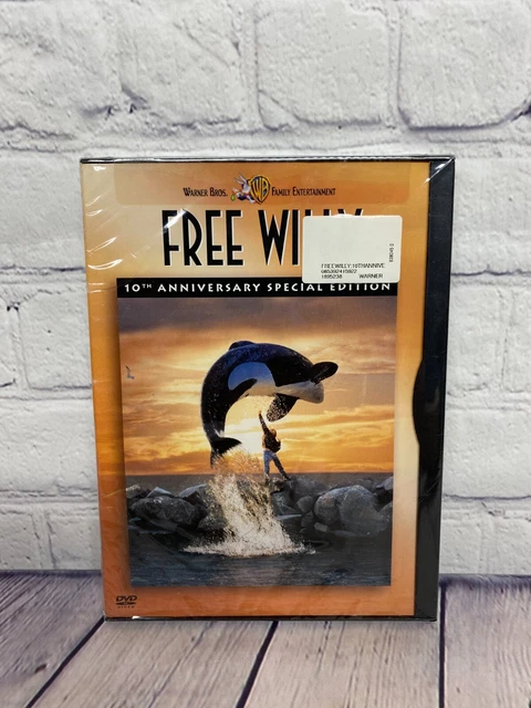 NEW DVD FREE Willy 2003 10th Anniversary Special Edition - Snapper Case ...