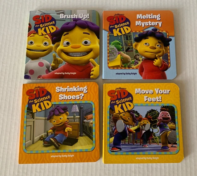 PBS KIDS JIM Henson's SID THE SCIENCE KID Board Book lot de 4 livres ...