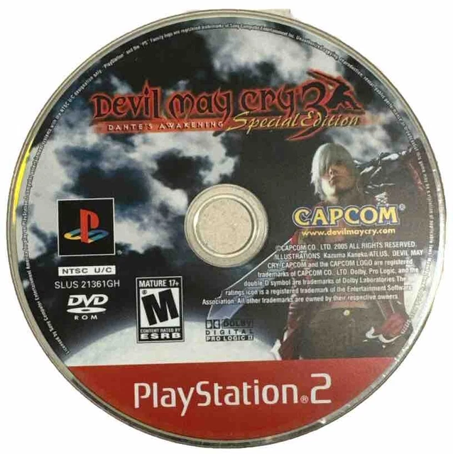 DEVIL MAY CRY 3: Dante's Awakening Special Edition PS2 - GH *nur Disc ...