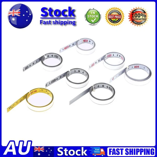 1M METRIC STAINLESS Steel Scale Ruler Miter Track Tape Measure ...