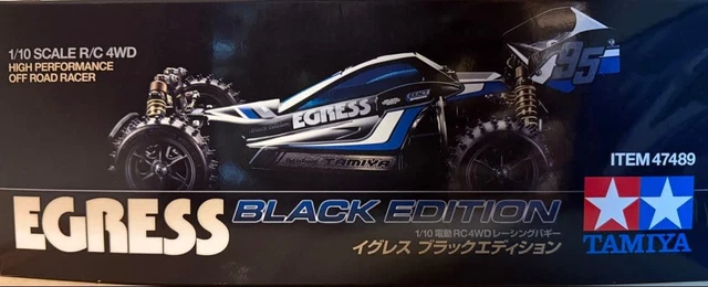 TAMIYA 1/10 SCALE Egress Black Edition Electric RC 4WD Off Road Racer ...