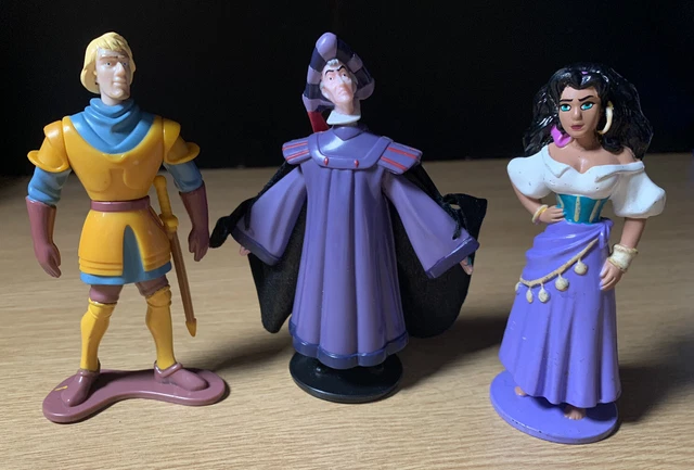 MCDONALDS TOY 90S Disney Hunchback of Notre Dame Esmeralda Claude ...